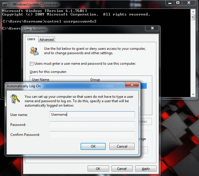 How to set Windows to Auto-login | Alaska Computer Guy