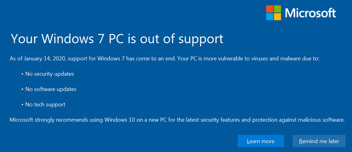 Life After Windows 7 | Alaska Computer Guy